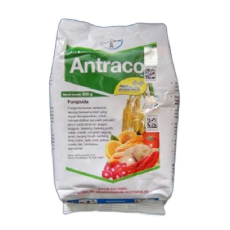 Jual Fungisida Kontak Antracol 70 Wp 500 Gr Pengendali Penyakit Tanaman ...
