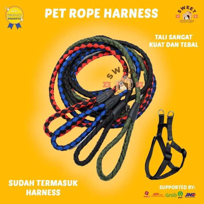 Promo TALI TUNTUNAN BESAR KUCING ANJING - PET HARNESS - PET ROPE CHEST ...