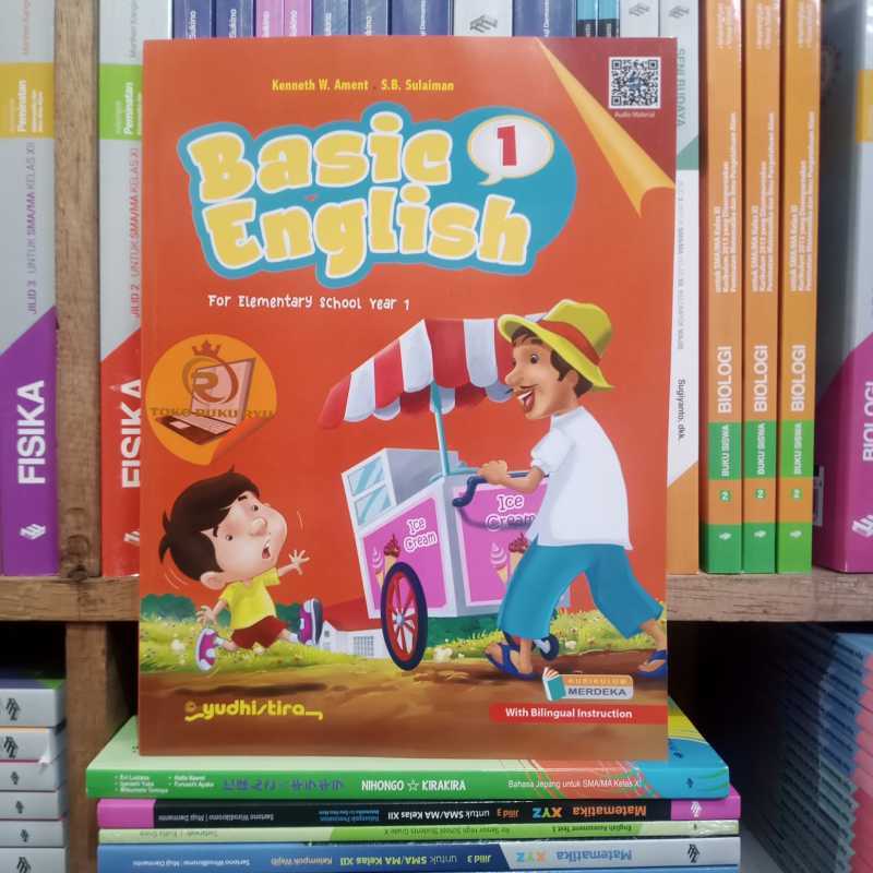 Promo Basic English Kelas 1 SD Kurikulum Merdeka Yudhistira Diskon 25% ...