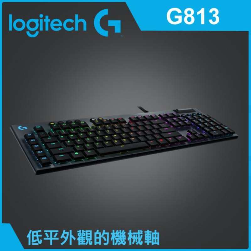Jual (Logitech)Logitech G813 RGB mechanical short axis gaming keyboard ...