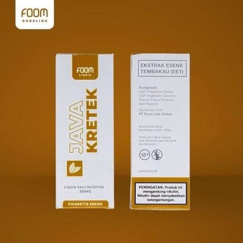 Jual Foom Java Kretek Vol.2 / V2 Salt Nic 30ml By Foom Lab Global ...