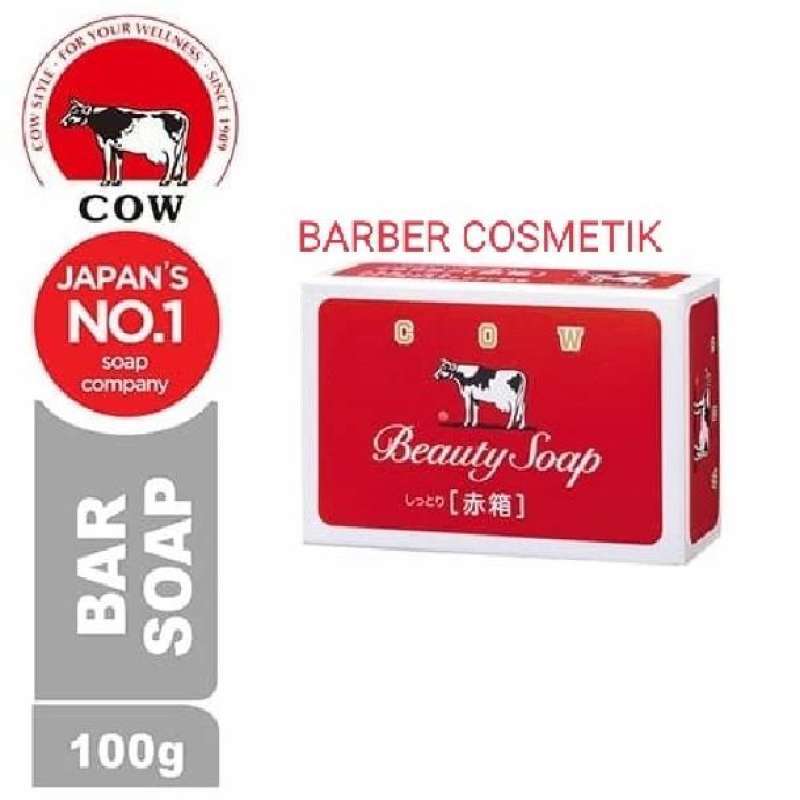 Jual Cow Brand Soap Red Box Made In Japan Di Seller Barber Cosmetik ...