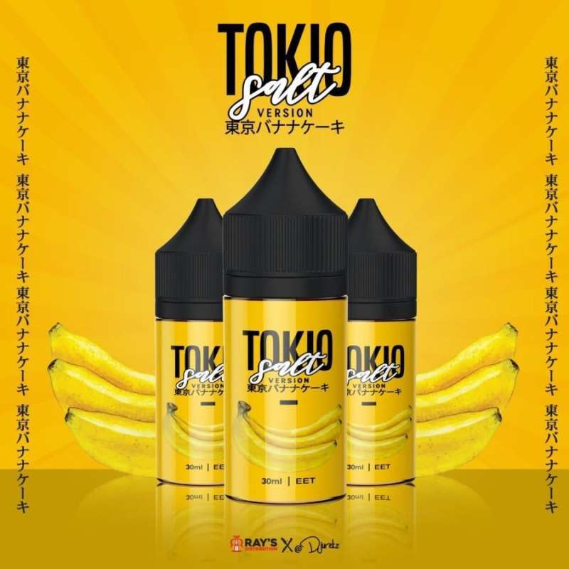 Jual Tokio Salt Nic Version 30ml By Ray - Pod Liquid Tokio Banana Salt ...