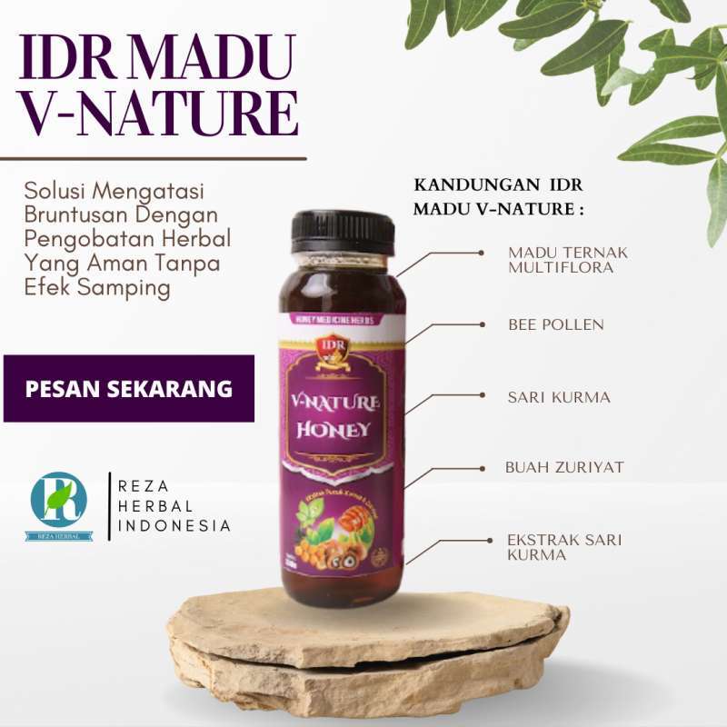 Jual IDR Madu V-Nature / Obat Bartolinitis / Herbal Miss V 350g di ...