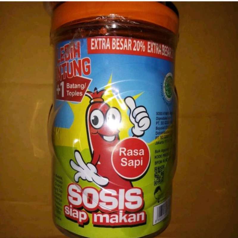 Jual SOSIS SO NICE RASA SAPI EXTRA BESAR 20% di Seller JawaraSembako ...