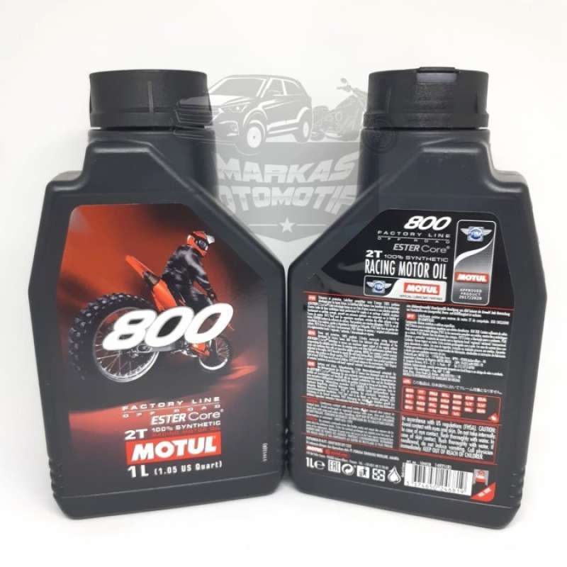 Promo MOTUL 800 2T Factory Line OFF ROAD 1L/Oli samping/Premium ...
