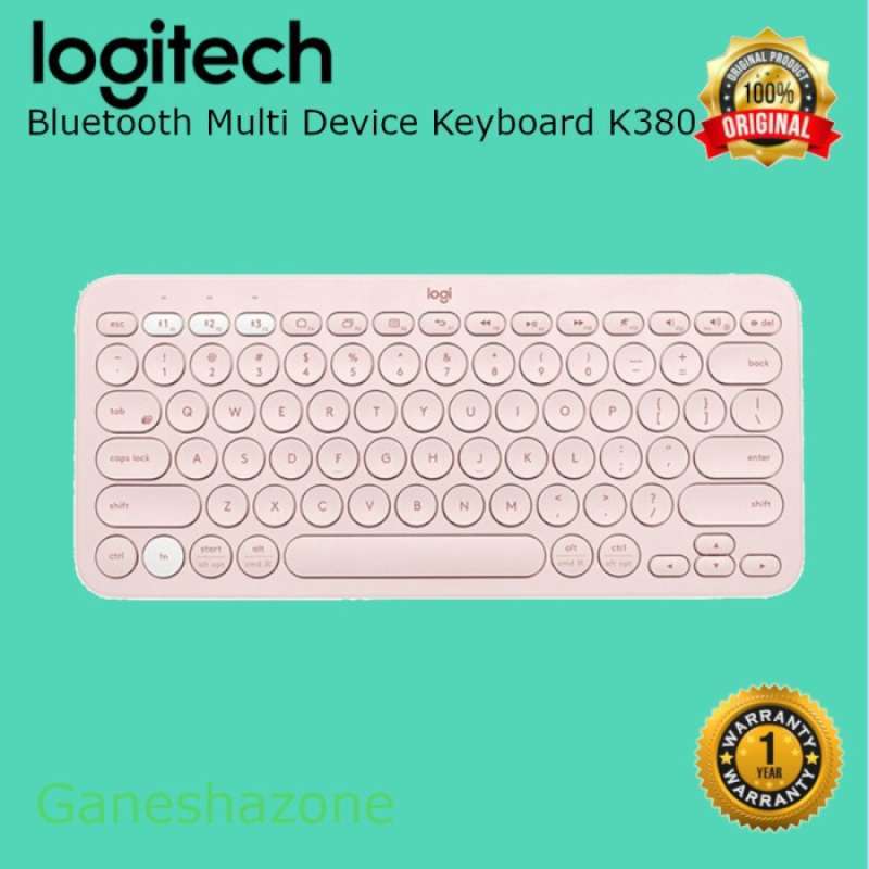 Jual KEYBOARD LOGITECH K380 MULTI DEVICE BLUETOOTH PINK di Seller ...
