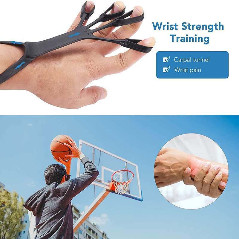 Jual Finger Resistance Band Hand Grip/alat Terapi Tangan Stroke Otot ...