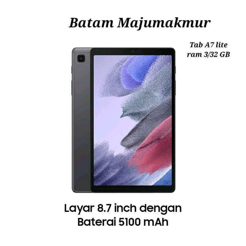 Jual Samsung Tablet A7 lite ram 3/32GB garansi Resmi di Seller Batam Majumakmur - Kota Batam ...