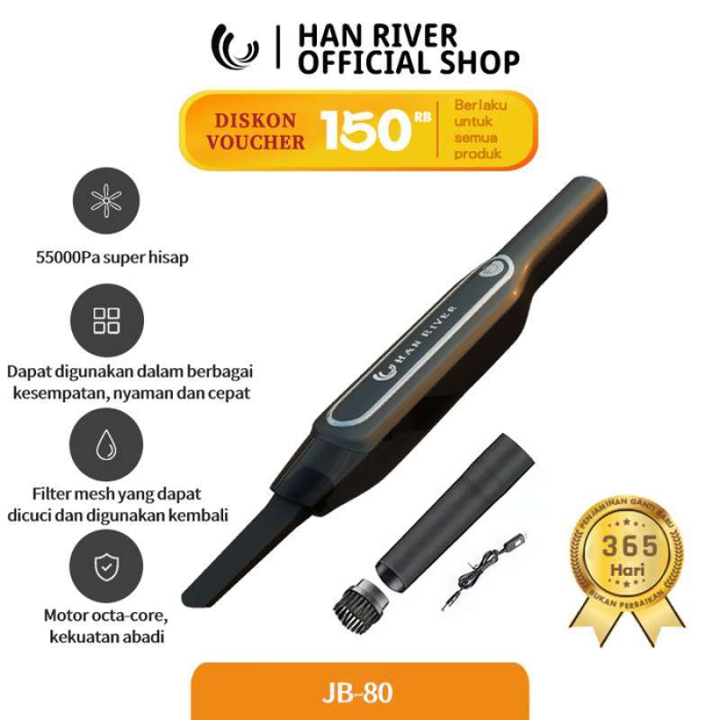 Promo Free Ongkir Han River Car Vacuum Cleaner Jb-80 Penyedot Debu ...