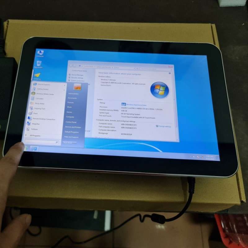 Jual Industrial Computer All In One Touchscreen 12 Inch Spek I3 8g/128g ...