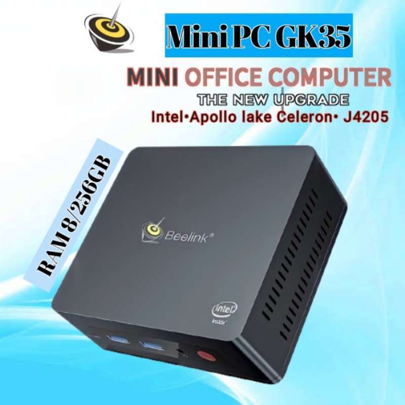 Jual Beelink GK35 8/256GB SSD Mini PC Intel Quad J3455 Dual HDMI Windows 10 di Seller Cullen ...