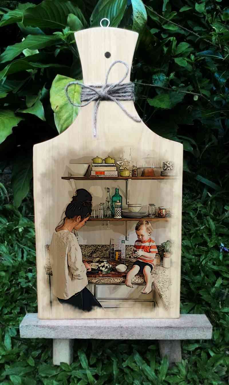 Jual Cetak Foto Pada Kayu Model Talenan Besar Di Seller Prabu Cetak ...