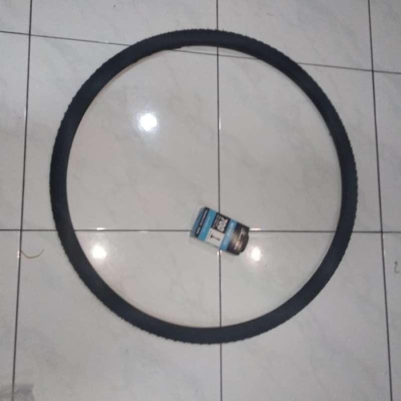 Promo 1 set 700 x 28c ban luar Dalam Swallow sepeda Fixi 28 fixie 700c hitam Diskon 50% di ...