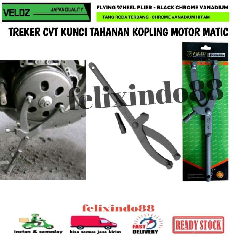 Promo Treker Cvt Kunci Y Tahanan Kopling Motor Matic Flywheel Puli ...