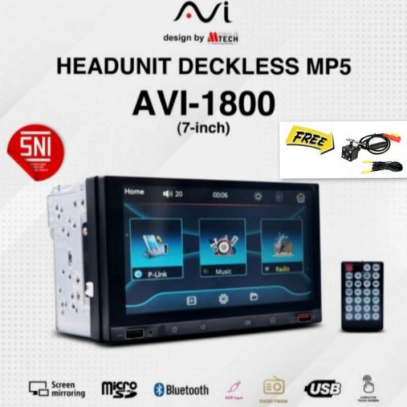 Promo TAPE MOBIL DOUBLEDIN HEAD UNIT MOBIL UNIVERSAL DECKLAS MVIDIA MDV ...