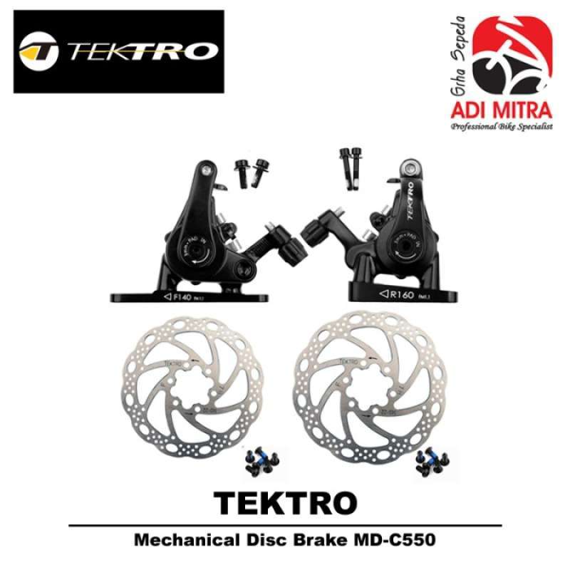 Jual Tektro MD-C550 Road Mechanical Disc Brake Flat Mount Rem Sepeda di Seller ADIMITRA ONLINE ...