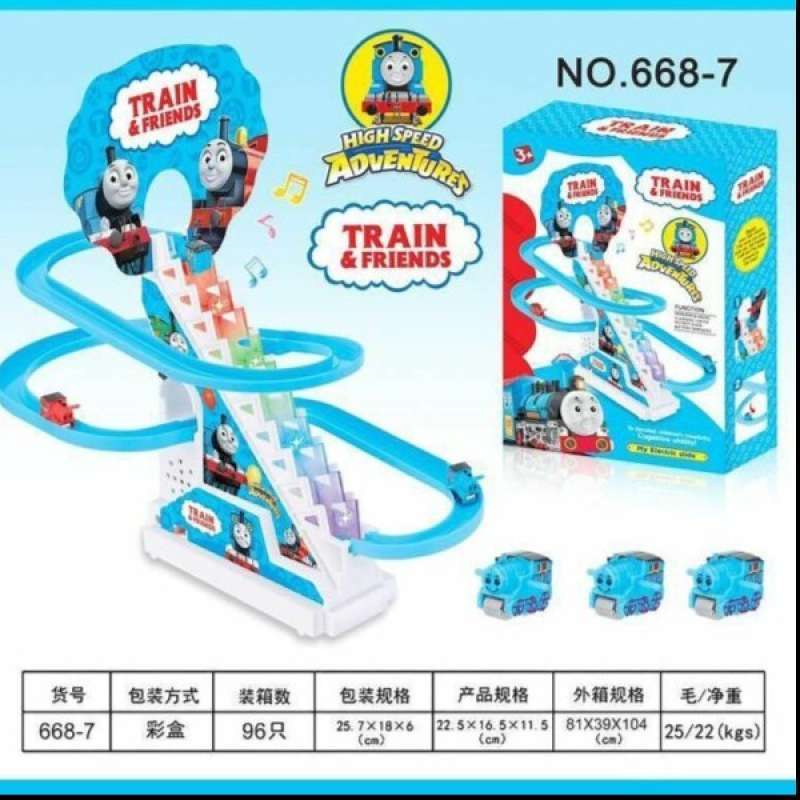 Jual MAINAN ANAK THOMAS AND FRIENDS TRAIN TRACK KERETA LUNCUR 668-7 di ...