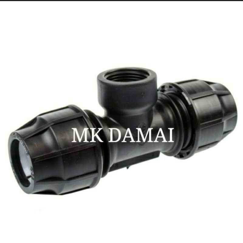 Jual Female Tee Hdpe 32Mm X 1Inch / Fitting Female Tee Pipa Hdpe - Multicolor di Seller TB Honey ...