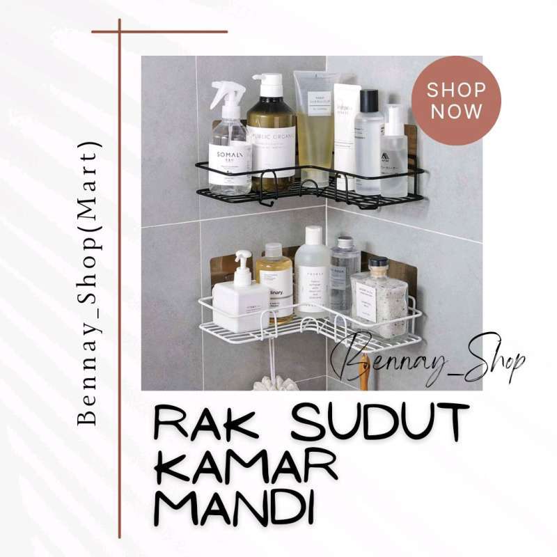 Jual Rak Sudut Kamar Mandi di Seller Bennay_Shop (MART) - Kota Jakarta ...