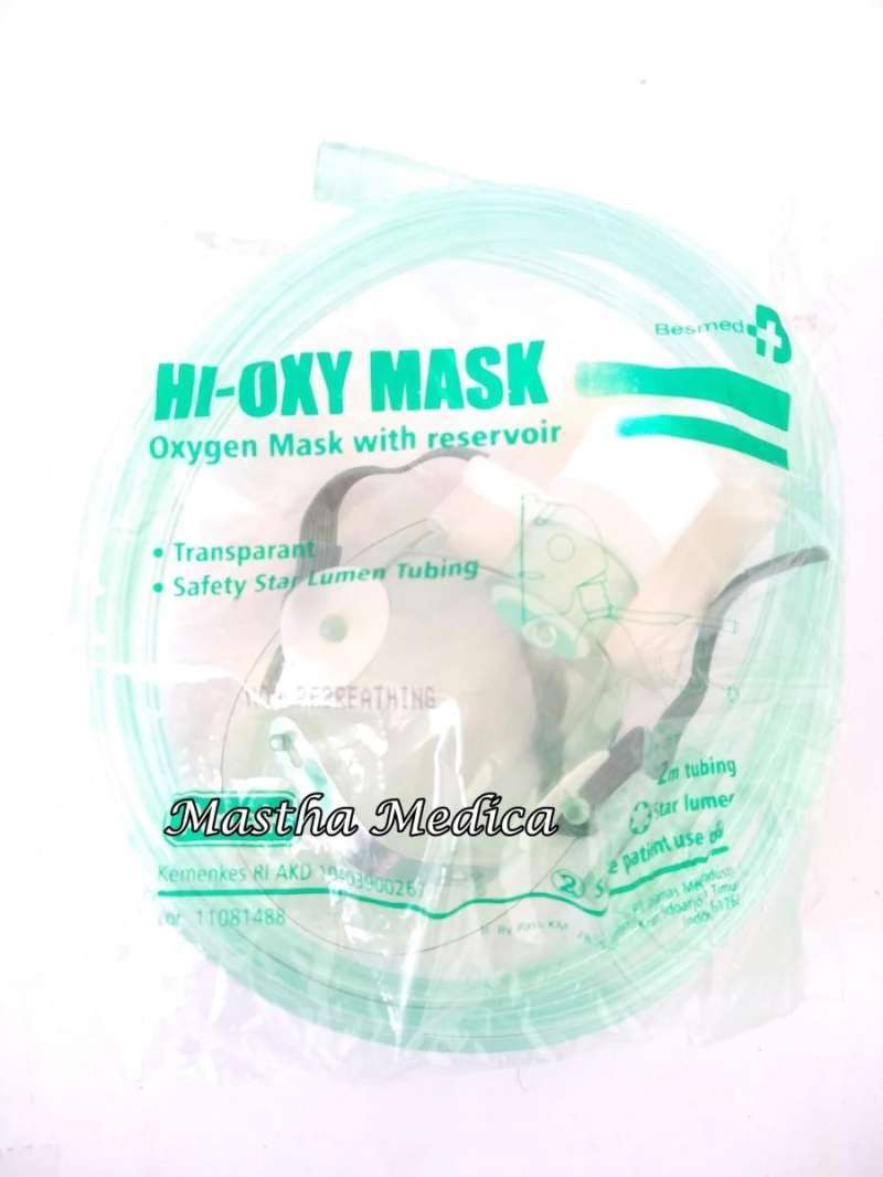 Masker Oksigen Sungkup Lengkap Harga Terbaru Juni 2024 | Blibli