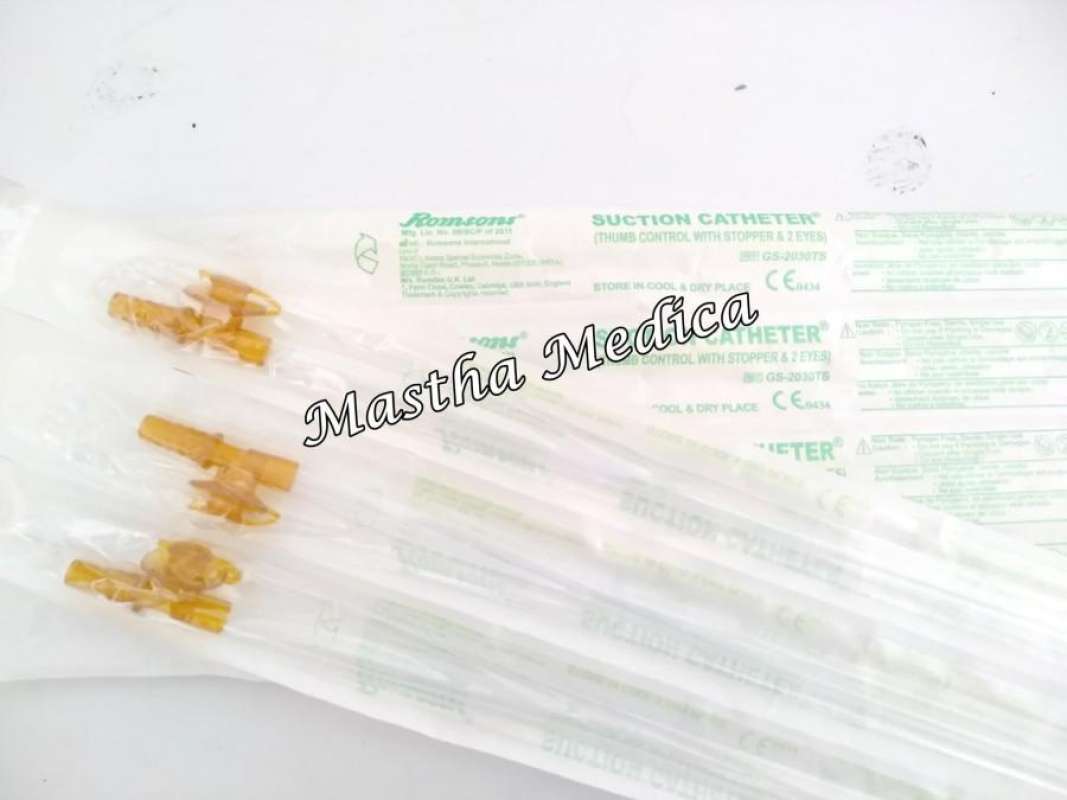 Promo Selang Suction Catheter Kateter Romsons 16 FR Penghisap Lendir ...