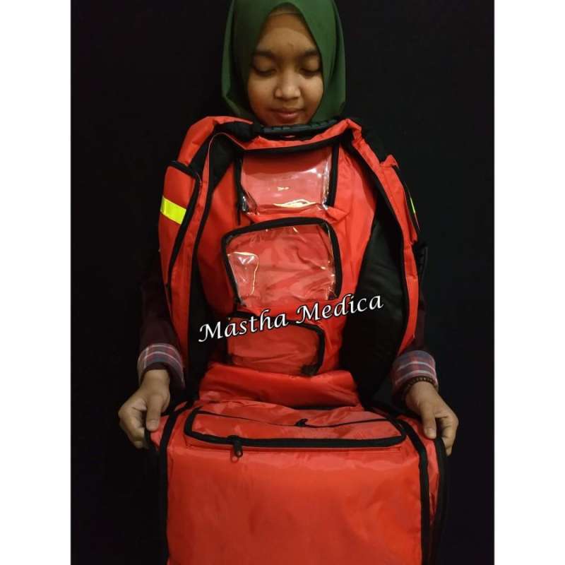 Promo Tas Ransel Jinjing P3k K3 Kkk Sar First Aid Kit Bag Pmr Pmi Pppk ...