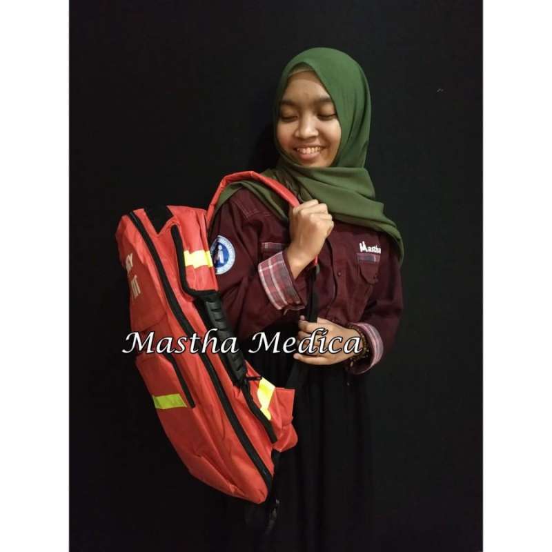 Promo Tas Ransel Jinjing P3k K3 Kkk Sar First Aid Kit Bag Pmr Pmi Pppk ...