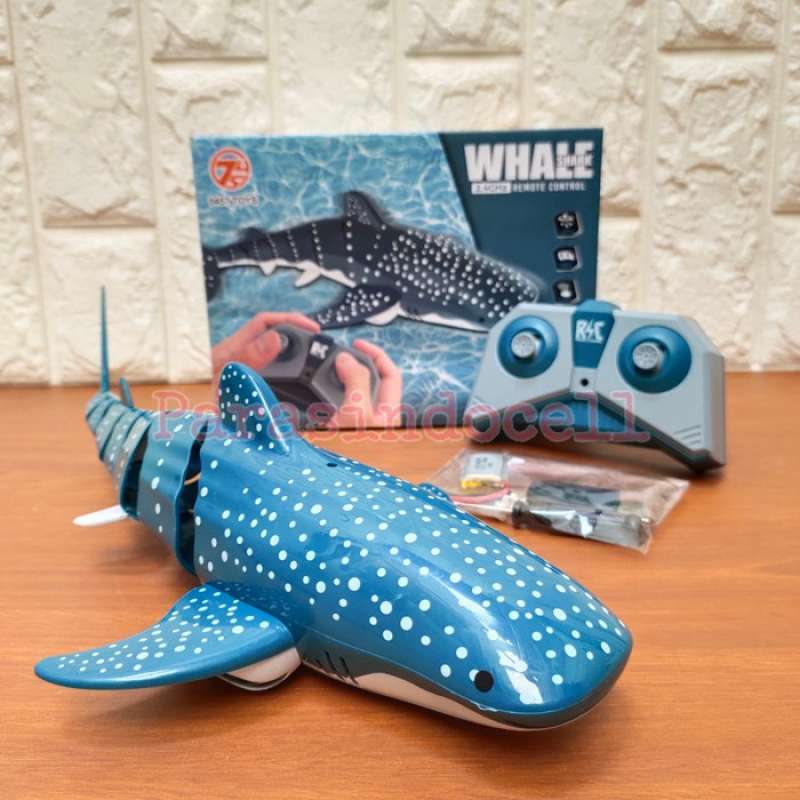 Promo Mainan Remote Control Whale Shark Bisa Jalan Di Air No.606-10 ...