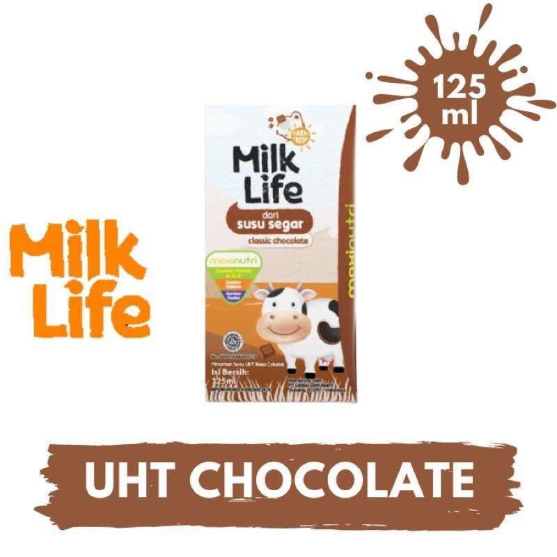 Jual MilkLife UHT [125 mL x 40 pcs | 1 Karton] di Seller Toko Sembako ...