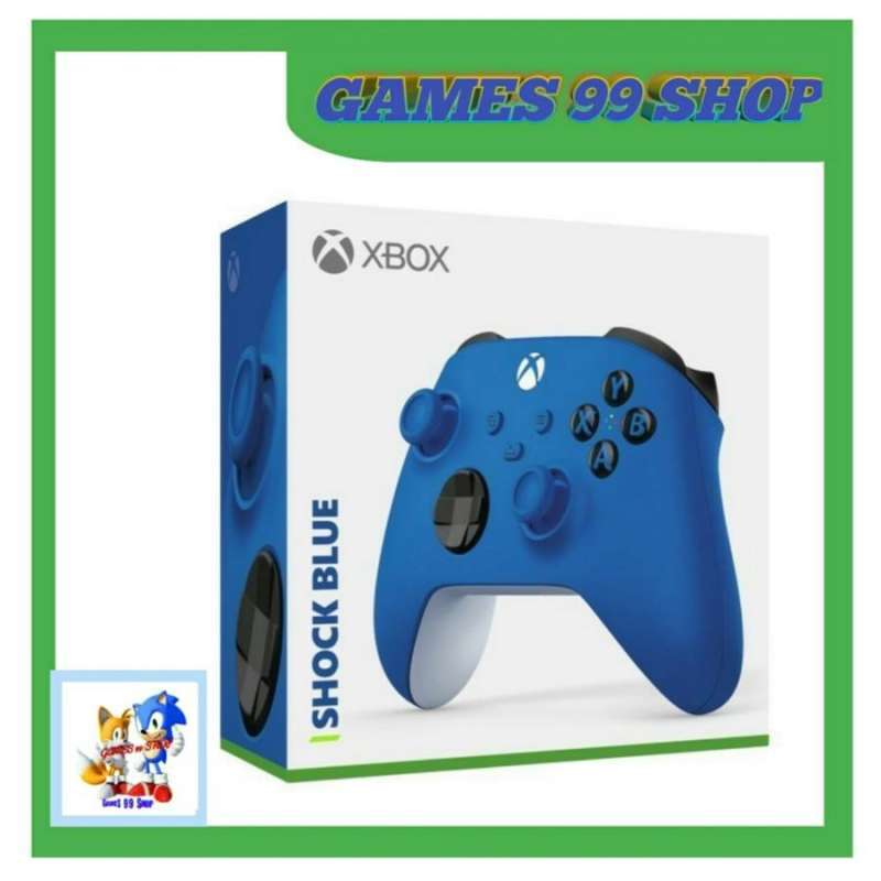 Jual Stick Xbox One Series X S Wireless Controller Shock Blue di Seller ...