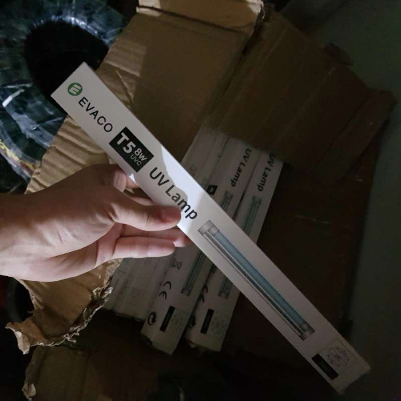 Jual LAMPU UV UVC UV-C T5 8W SET KOMPLIT GERMICIDAL STERILIZER KUMAN VIRUS di Seller GOOD VIBE ...