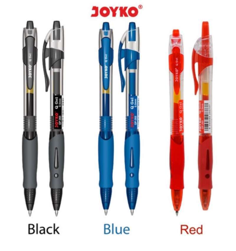 Jual [ PACK ] Pulpen Ballpoint Pen Gel 0,5 - Joyko GP-265 / GP-265NT MURAH di Seller BELI ATK ...