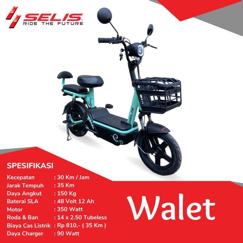 Jual Selis Sepeda Listrik Wallet Di Seller Selis Indonesia Official ...