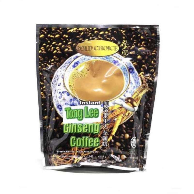 Jual Gold Choice Tong Lee Ginseng Coffee Tongkat Ali Tong Lee Coffee ...