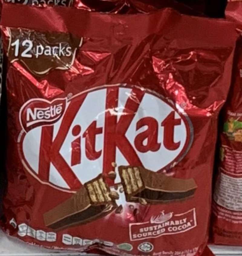 Jual Nestle Kitkat 12 Packs Coklat Kit Kat Nestle Kit Kat 12 Packs Di ...