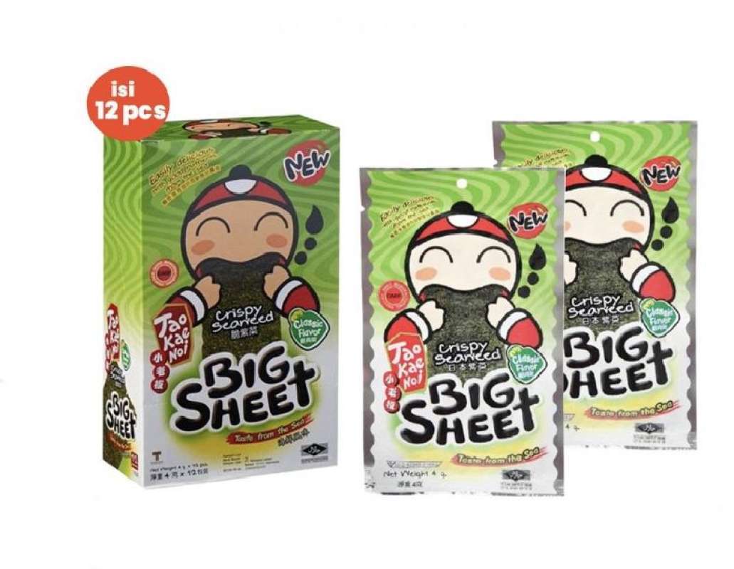 Jual Tao Kae Nori Big Sheet Classic Termurah - Harga Grosir Terupdate ...