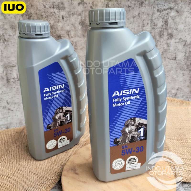 Promo Oli aisin Fully Synthetic SN/CF 5W-30 1 Ltr Diskon 3% di Seller ...