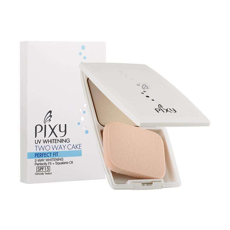 Jual Pixy Two Way Cake Perfect Fit Uv Whitening - Twc Refill Natural ...