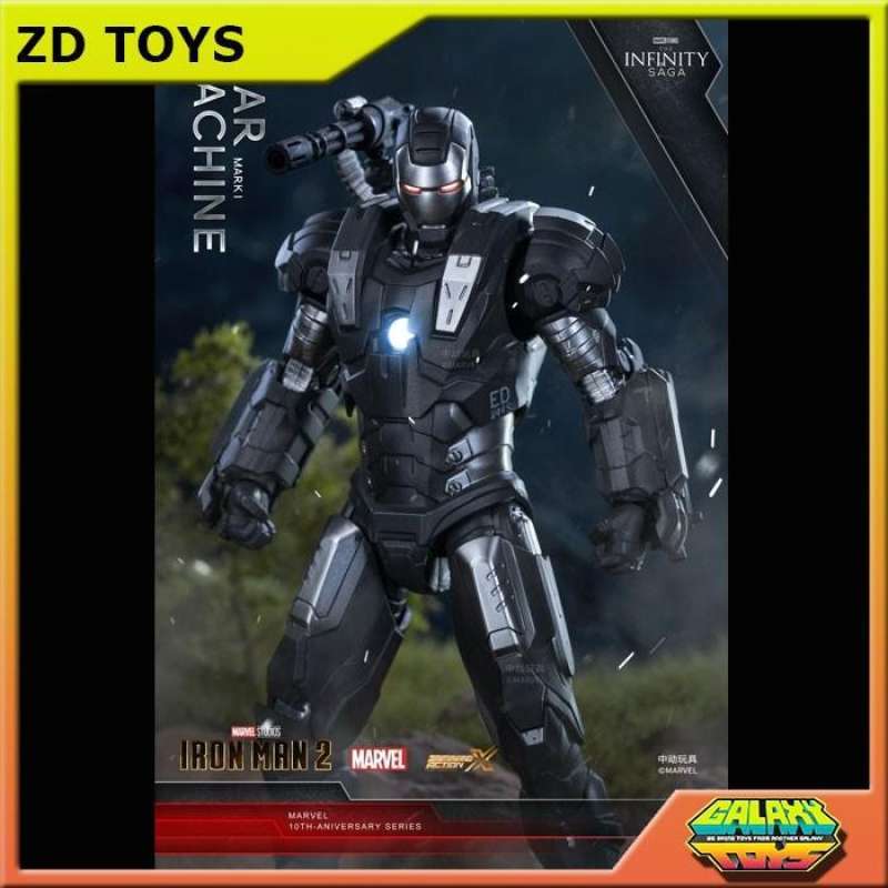 Jual ZD Toys Marvel Ironman War Machine MK1 1:10 Scale Figure di Seller ...