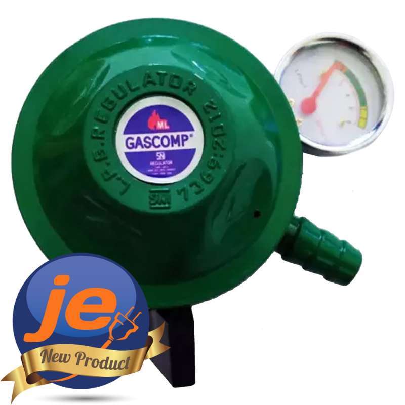 Jual Gascomp GRT2D – Regulator Gas LPG + Ampere Meter di Seller ...
