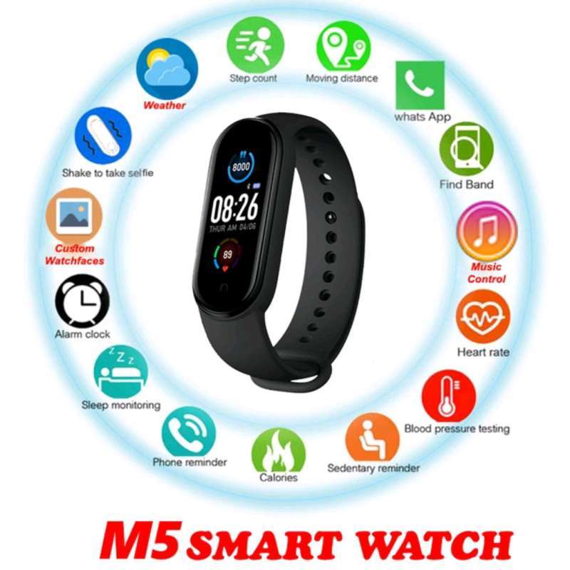 Jual M5 Smart Watch Smartwatch Smart Band di Seller Deckis Sejahtera ...