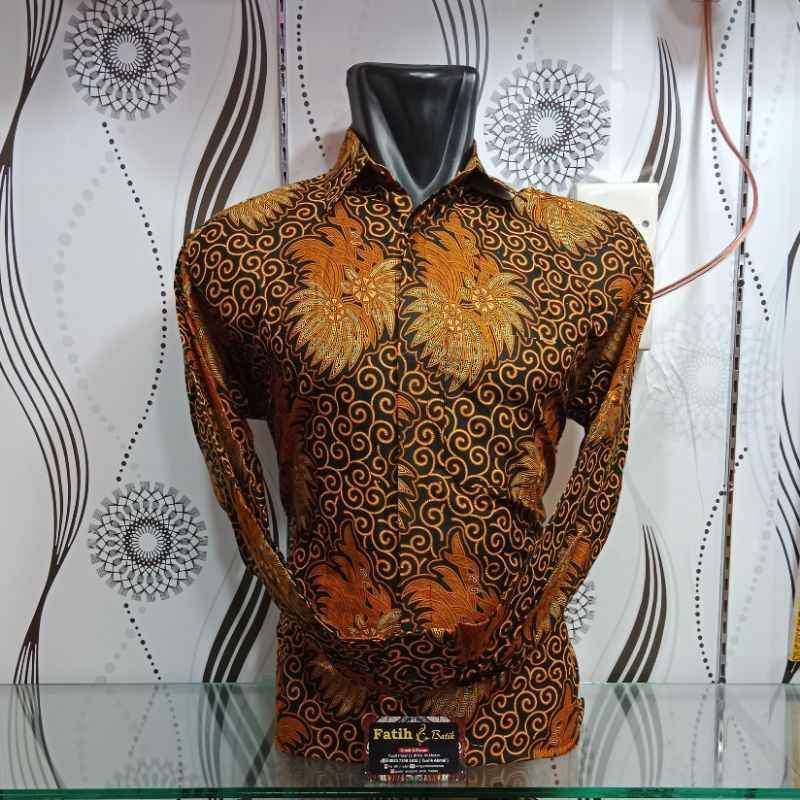 Jual Baju Batik Kuning Seragam Model Terbaru & Kekinian - Harga Diskon ...