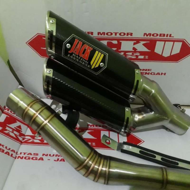 Jual Knalpot racing PCX 150 AEROX NMAX VARIO 150 125 original JACK III ...