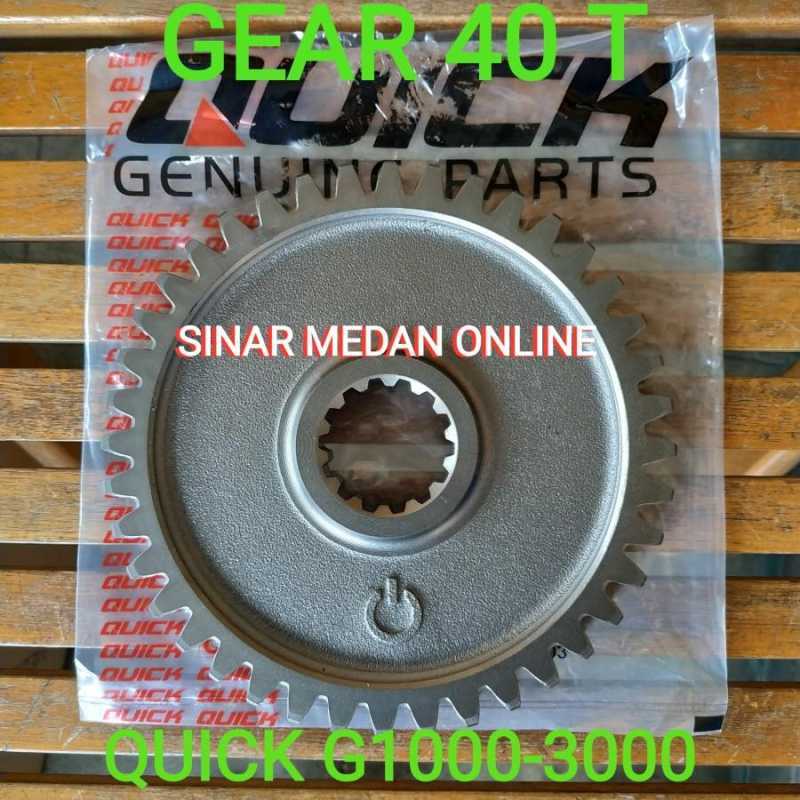 Jual G1000 Gigi 40 T Quick G3000 Gear 40T Traktor Tangan di Seller ...