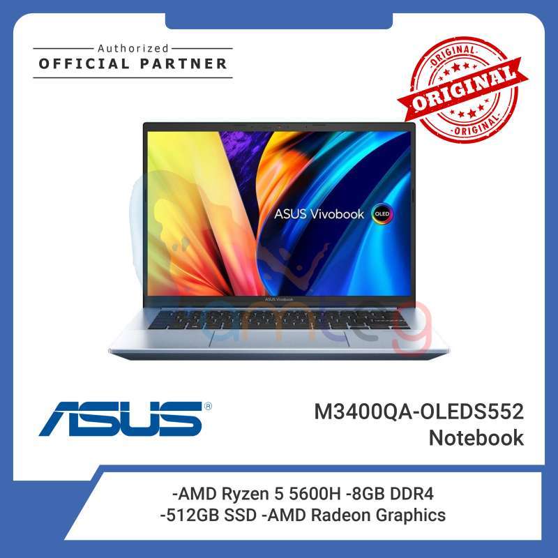 Jual ASUS Laptop Vivobook Pro 14 OLED Ryzen 5 / 8GB / 512GB / 2.8K OLED ...