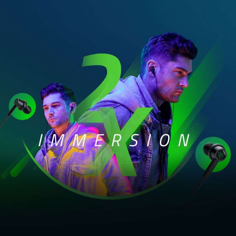 Jual Razer Headset Hammerhead Duo Console - Green | RZ12-03030300-R3M1 ...