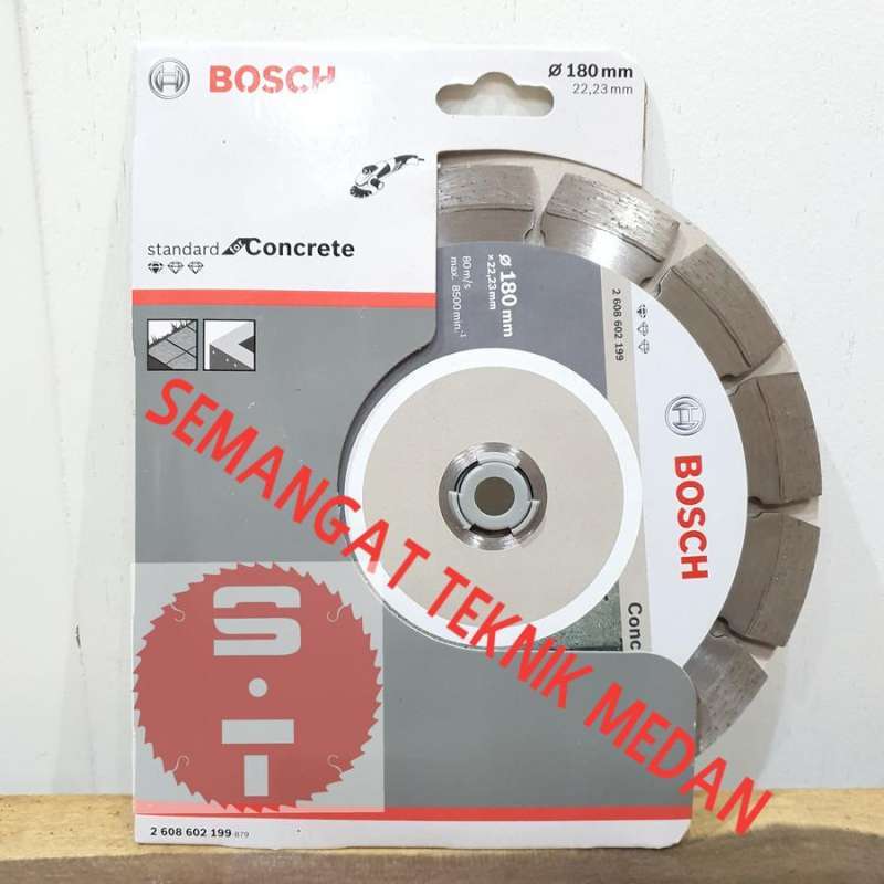 Promo 199 MATA POTONG KERAMIK DIAMOND WHEEL CUTTER CONCRETE DRY 7 BOSCH ...