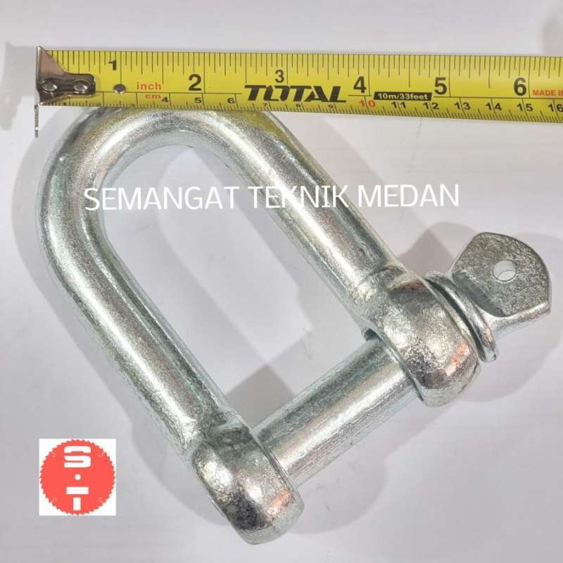 Jual 25mm Shackle Sekel Segel D Dee Galvanis M25 M24 M 24 25 Mm 1 1 ...