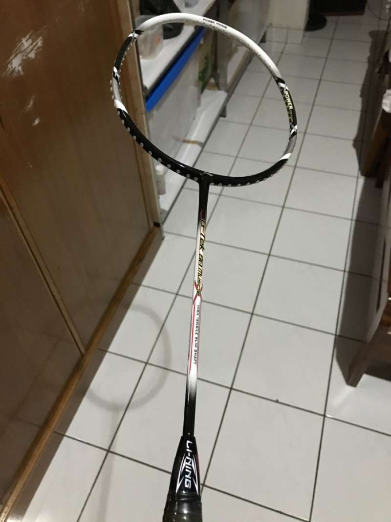 Jual LINING RAKET BADMINTON G TEK 80 MUSCLE BATANG ORIGINAL di Seller ...